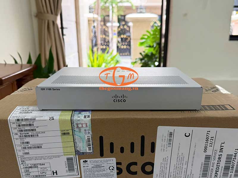 Router Cisco C1121-4P | Bộ định tuyến 4 cổng LAN